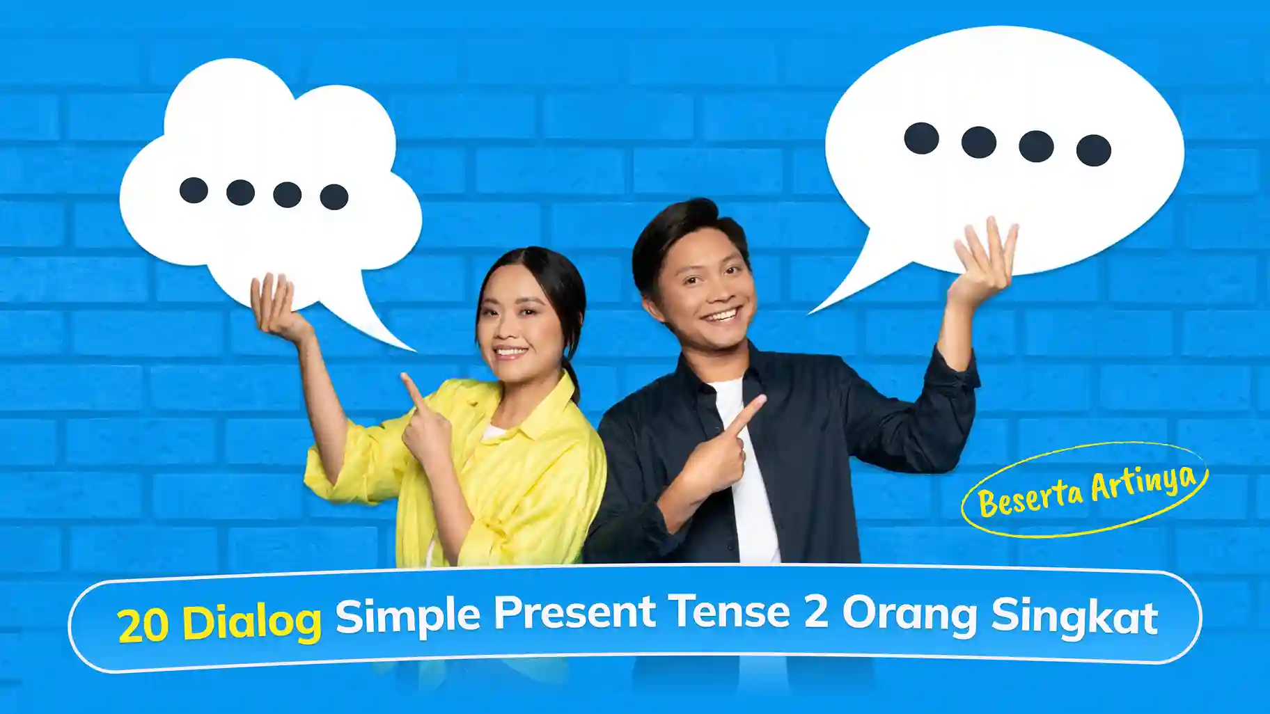 20 Dialog Simple Present Tense 2 Orang Singkat Beserta Artinya ...